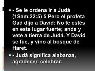 David en la cueva de adulam | PPTX