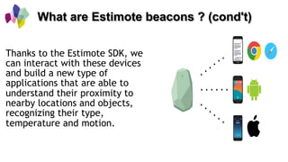 Estimote beacons and simple Android application (full) | PPT