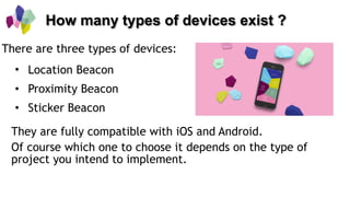 Estimote beacons and simple Android application (full) | PPT