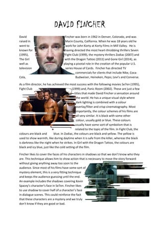 David fincher | PDF