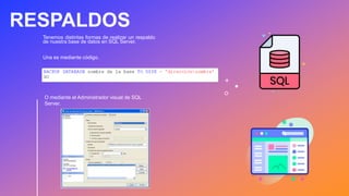 David Gallegos - Respaldo y recuperación de bases de datos SQL Server.pptx
