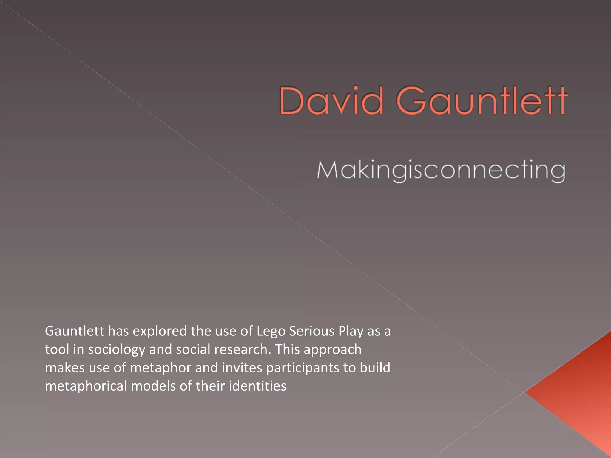 David gauntlett | PPT