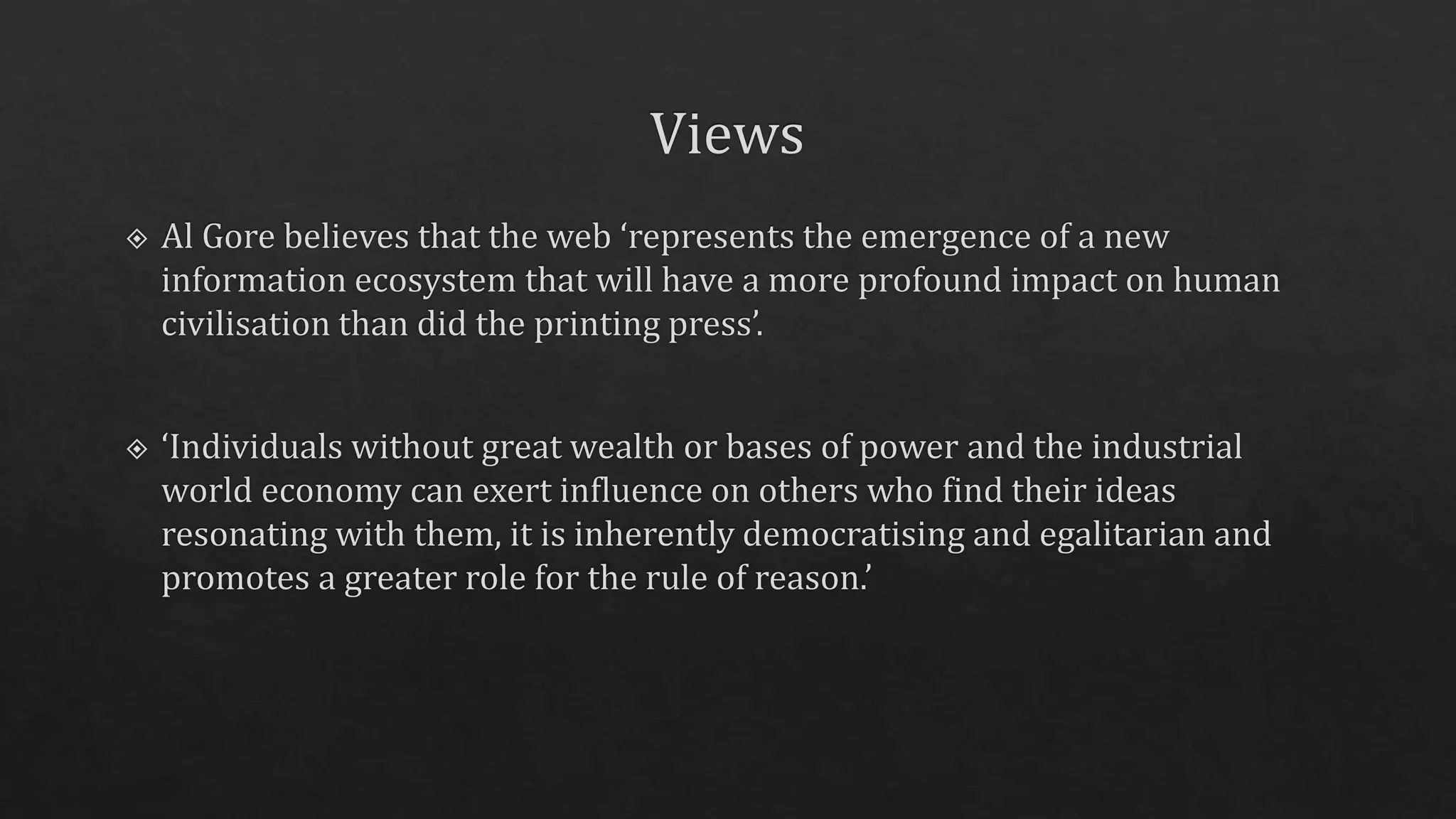 David Gauntlett & Al Gore Presentation | PPTX