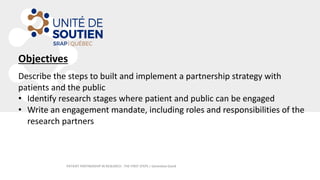 Patient Partnership in research | PDF
