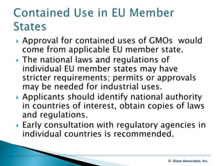Challenges and Opportunities in Industrial Biotech Regulation | PPTX