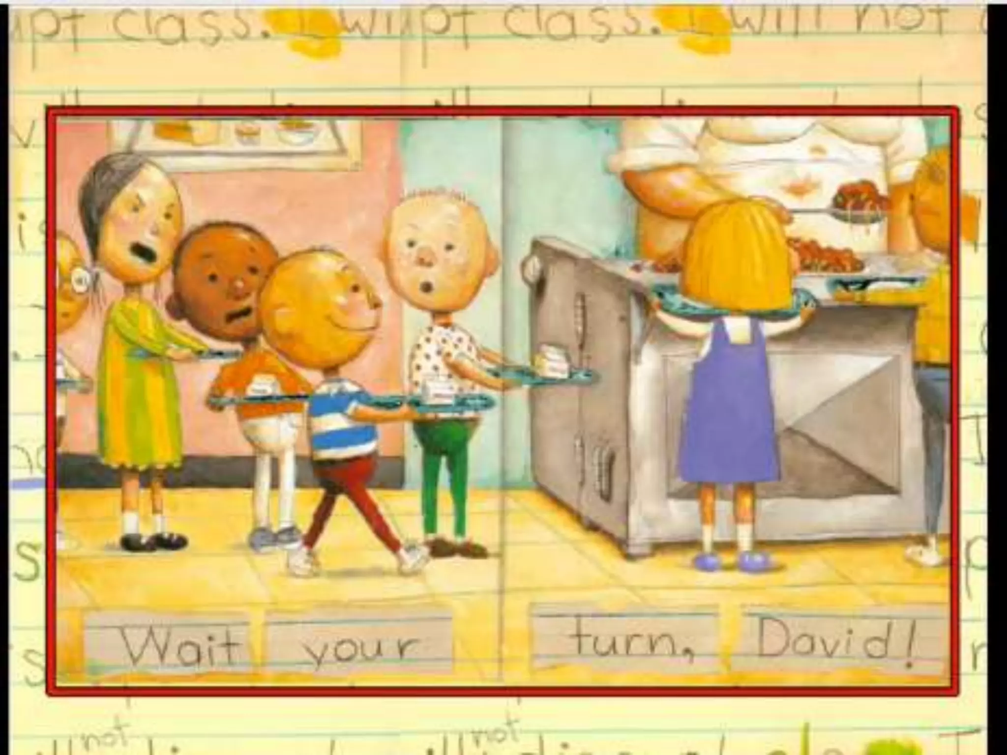 David goes to school | PPTX