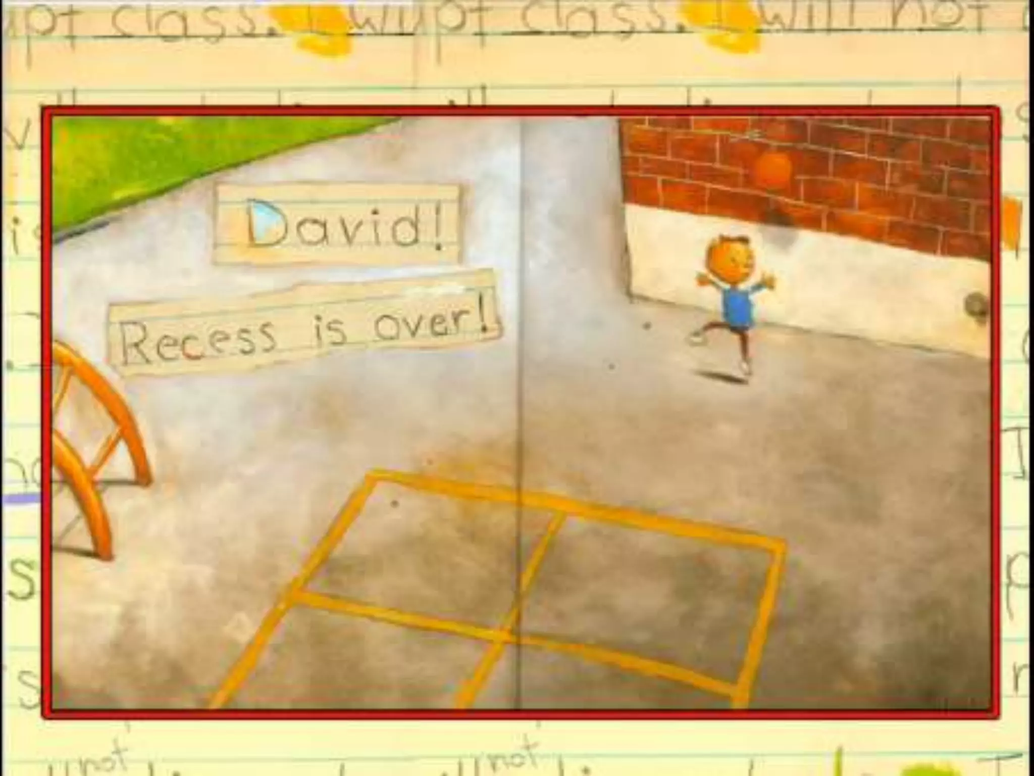 David goes to school | PPTX