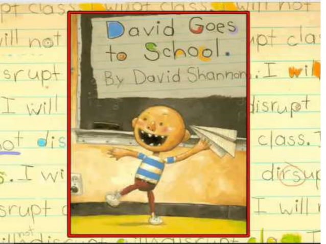 David goes to school | PPTX
