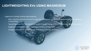 MAGNESIUM IN E-MOBILITY APPLICATIONS | PPTX