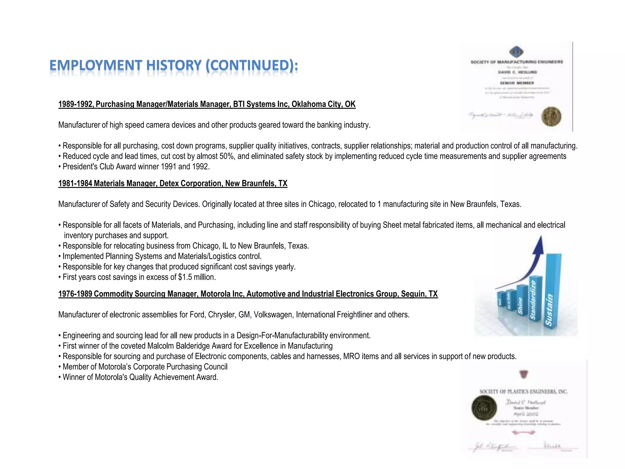 David Hedlund Resume | PPSX