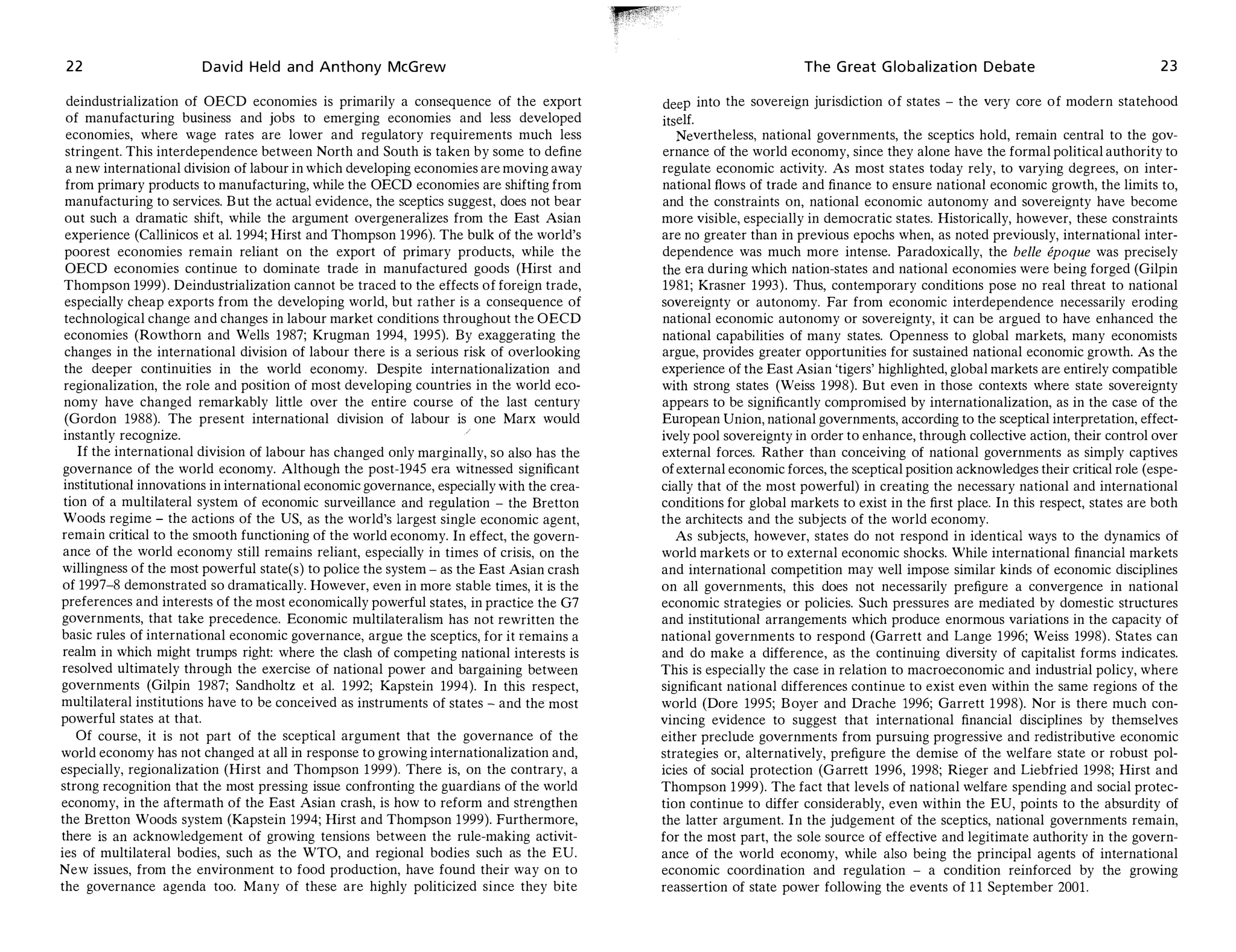 David Held, Anthony McGrew - The Global Transformations Reader_ An ...