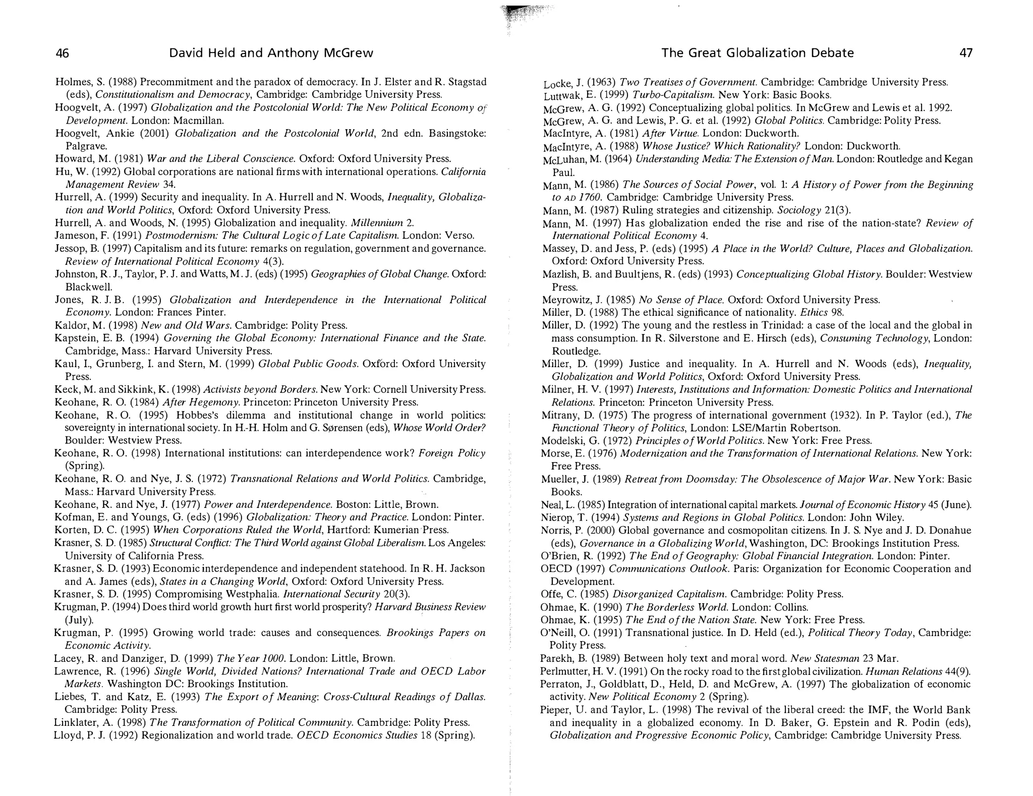 David Held, Anthony McGrew - The Global Transformations Reader_ An ...