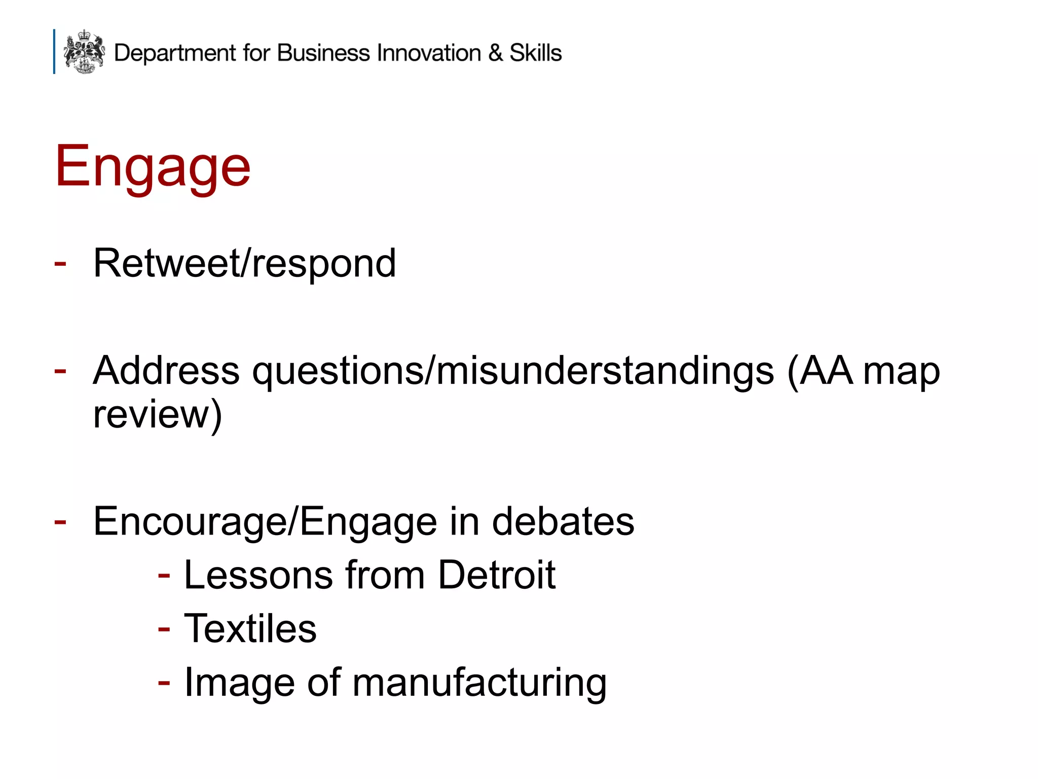 David higham twitter presentation birmingham 131008 | PPT