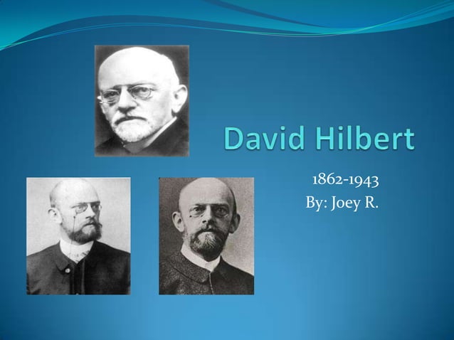 David Hilbert | PPT