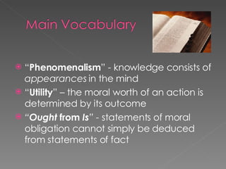 David Hume Converted | PPT