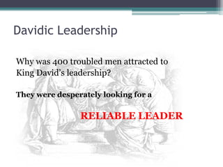 Davidic leadership 400 mighty men | PPTX