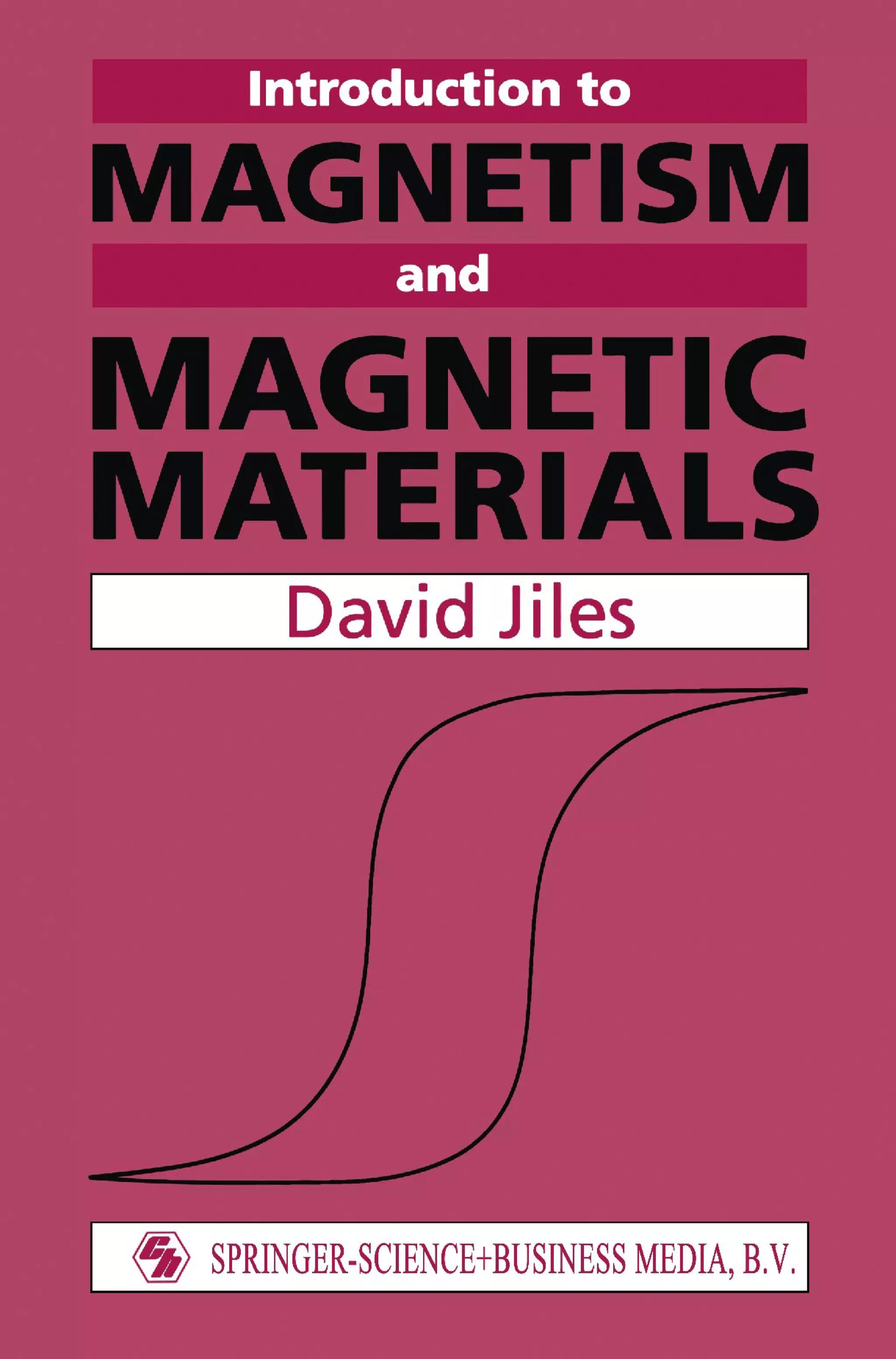 David jiles (auth.) introduction to magnetism and magnetic materials ...
