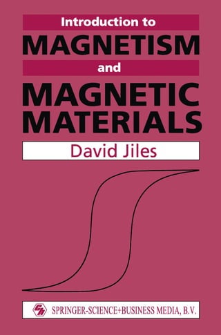 David jiles (auth.) introduction to magnetism and magnetic materials ...