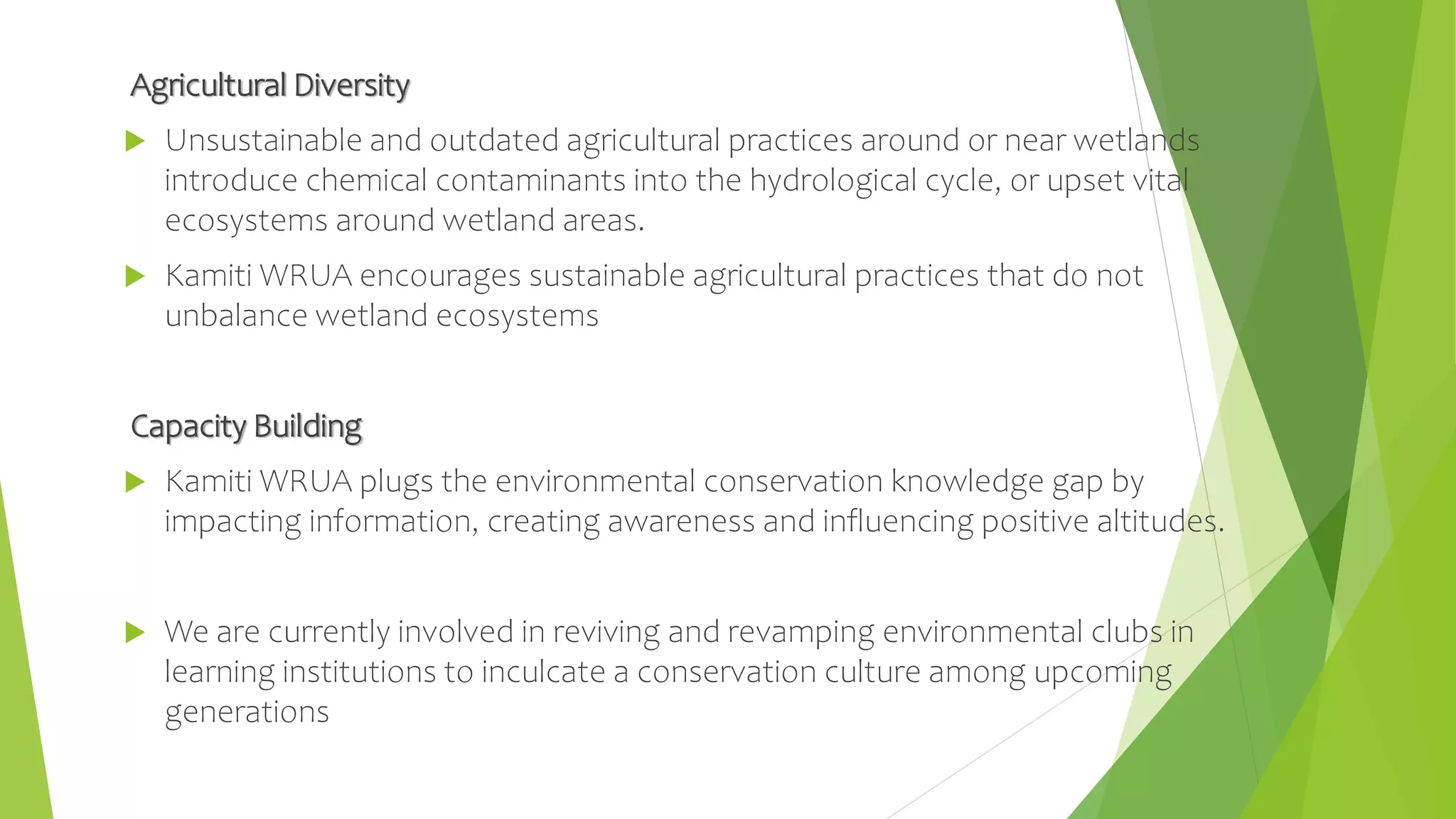 Kamiti Community Environmental Conservation through Hydrum Waterpump | PPTX