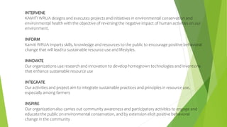 Kamiti Community Environmental Conservation through Hydrum Waterpump | PPTX