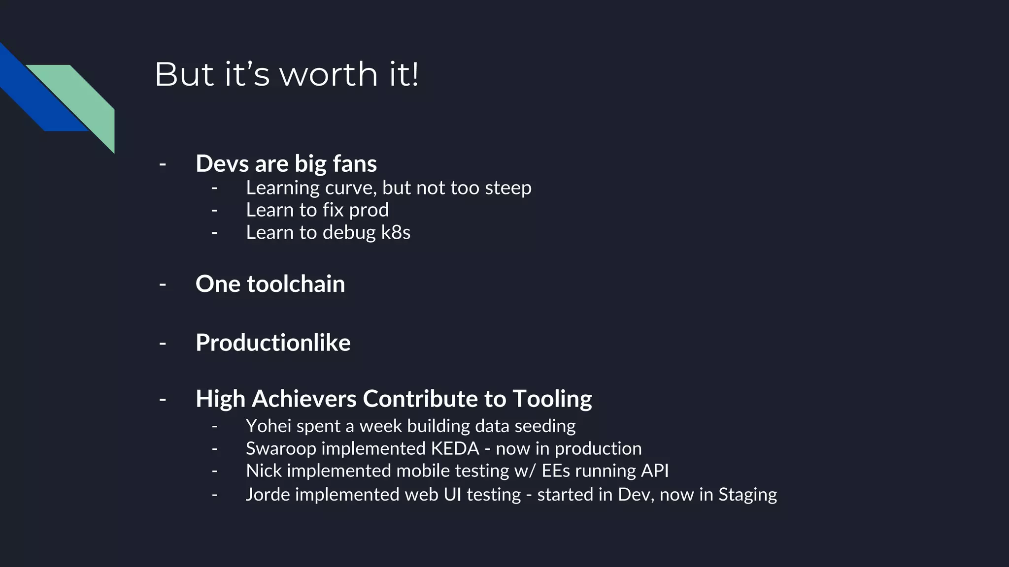 AWS Community Day 2022 David Kirk_Hybrid Local Development Environments with EKS | PPT