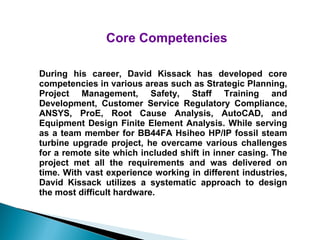 David Kissack | PPT
