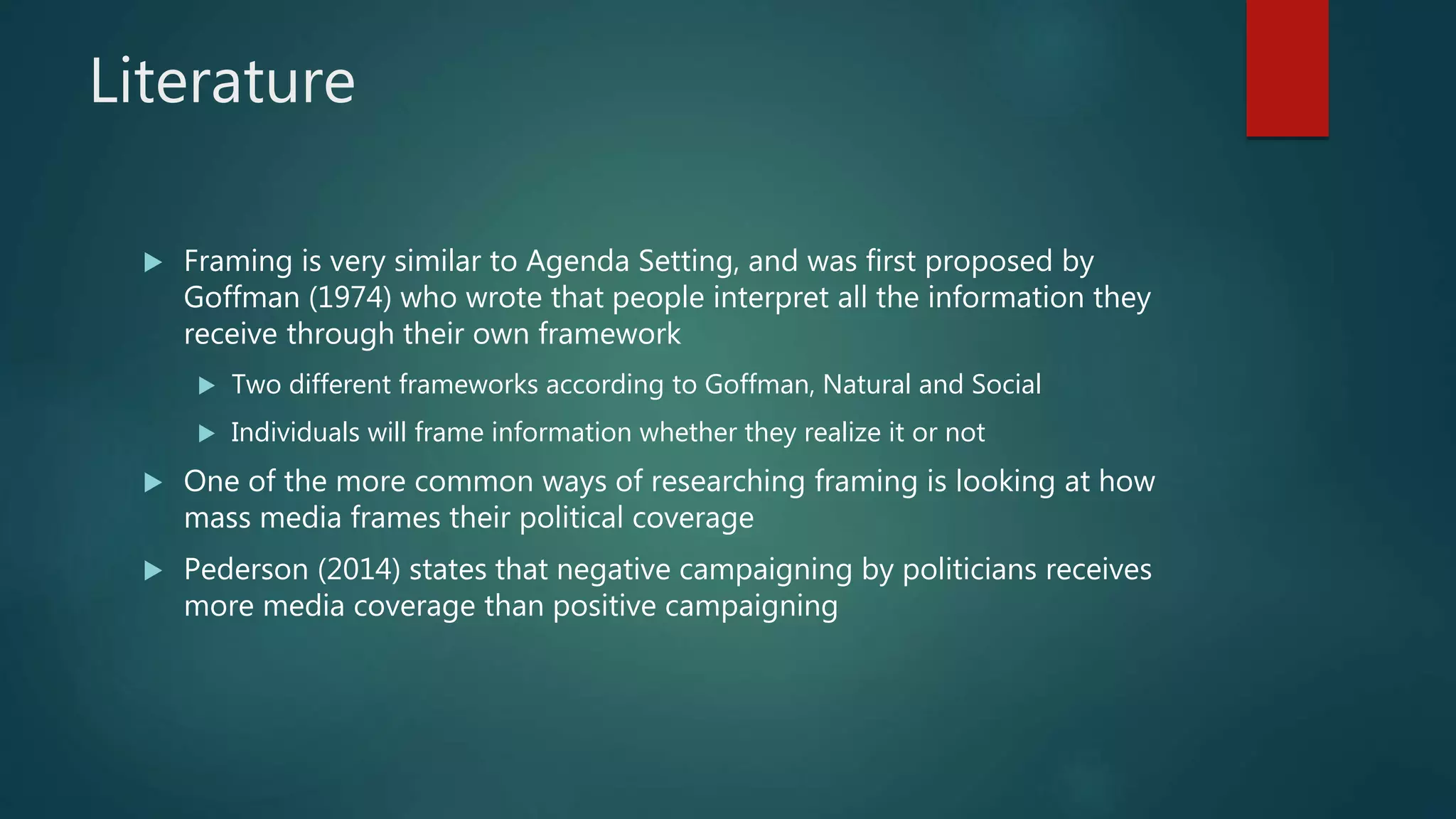 Analysis of Framing Bias in Mass Media | PPTX