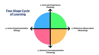 David kolb's learning style - Management of Training and Development | PPTX