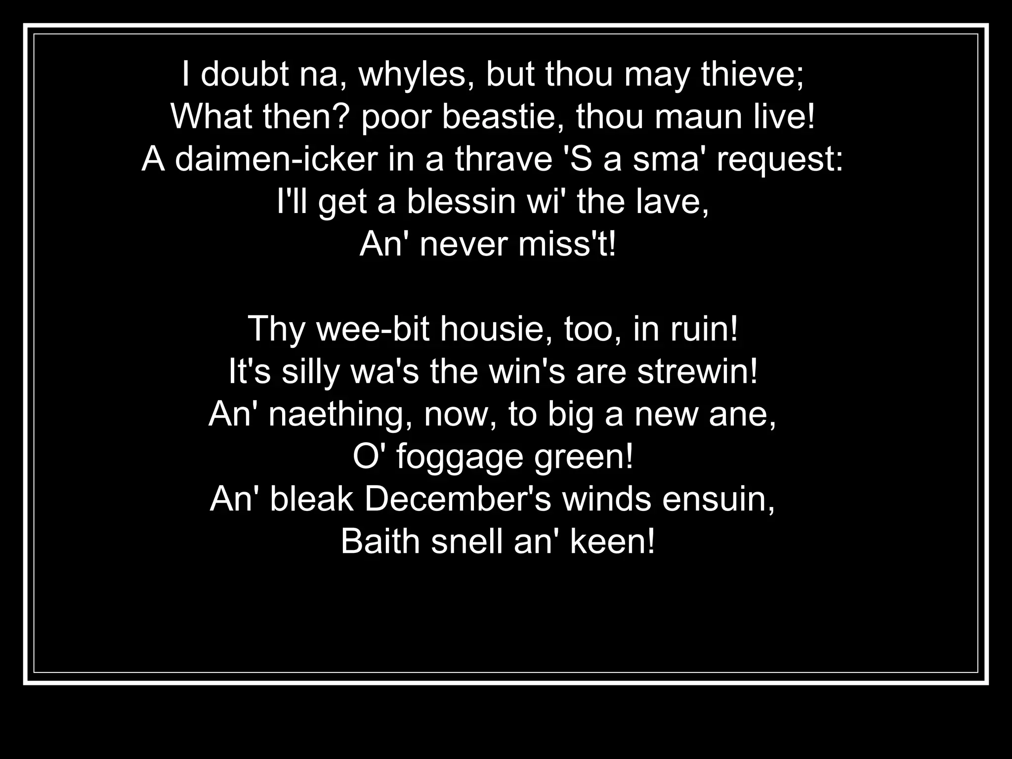 David lafferty ppt | PPT | Poetry | Books and Literature