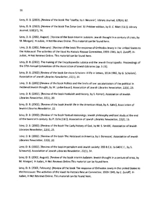 David B Levy publications | PDF