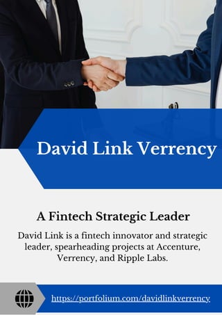 David Link Verrency - A Fintech Strategic Leader | PDF