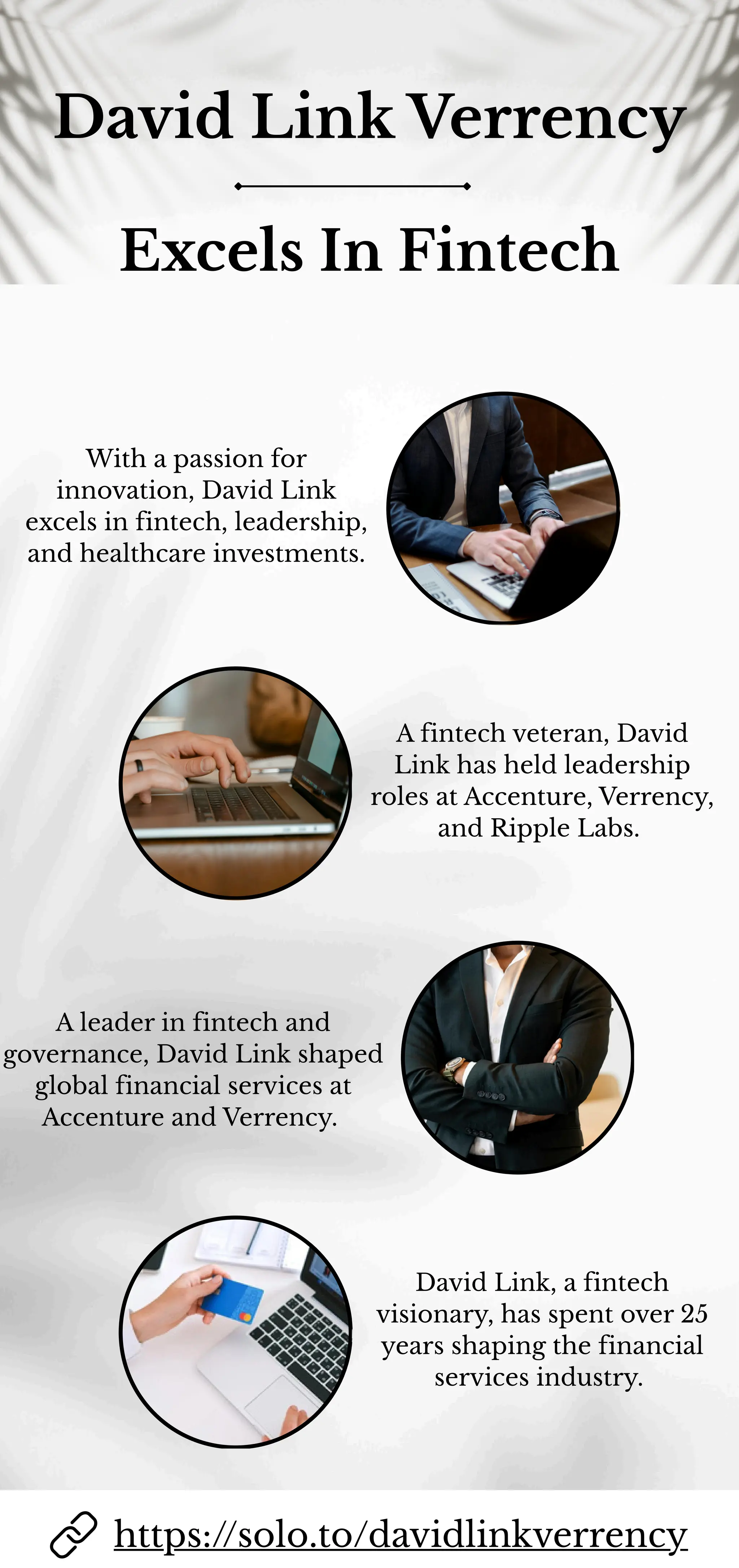 David Link Verrency - Excels In Fintech | PDF