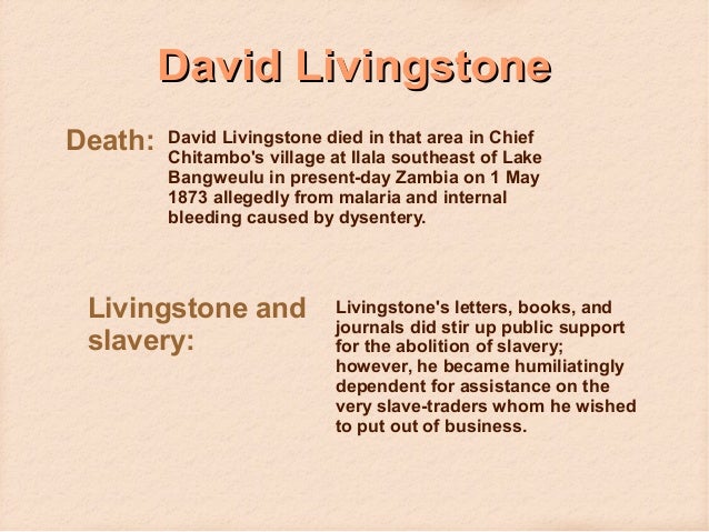 David Livingstone