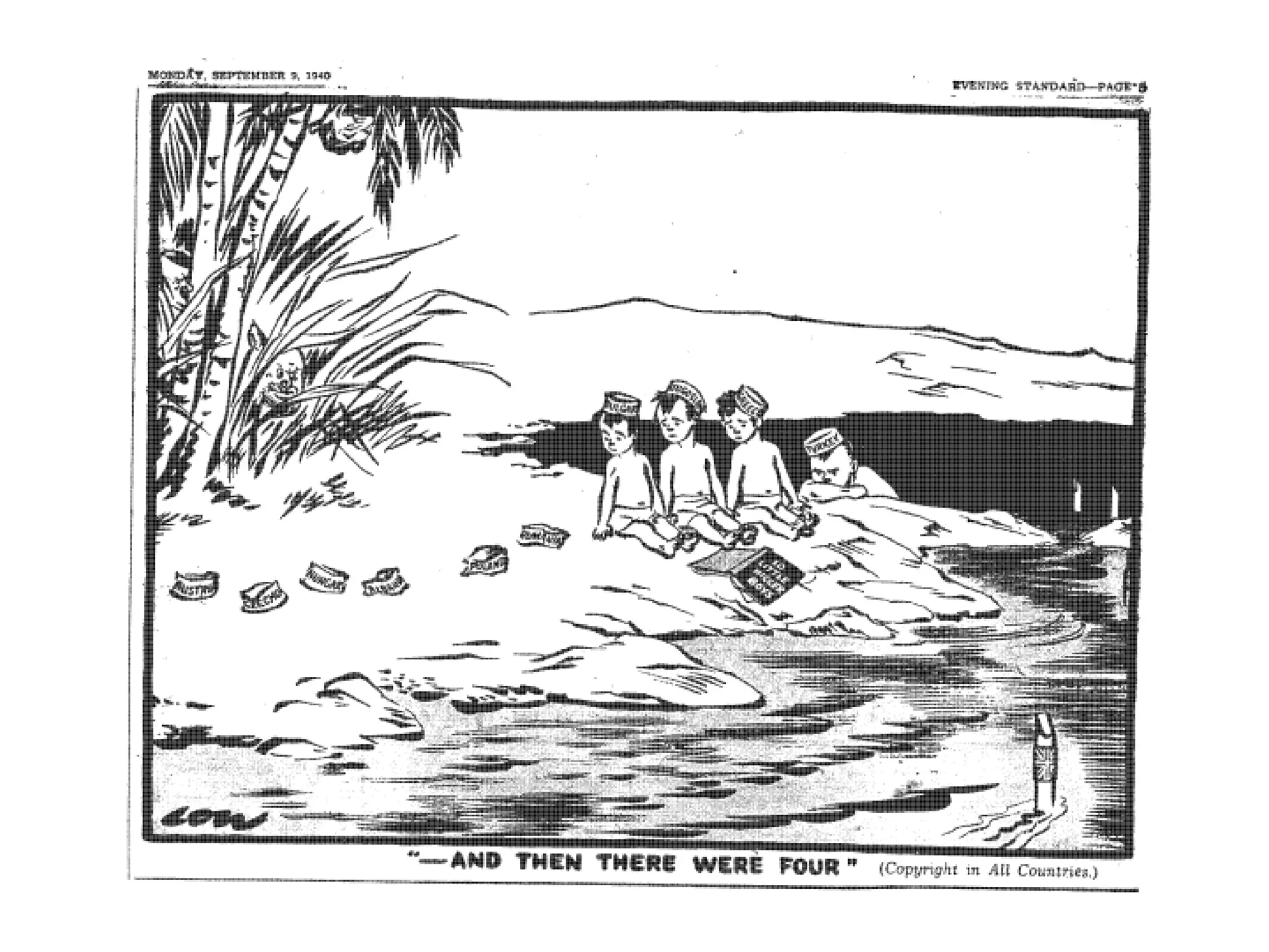 David Low Second World War Political Cartoon Study | PPT