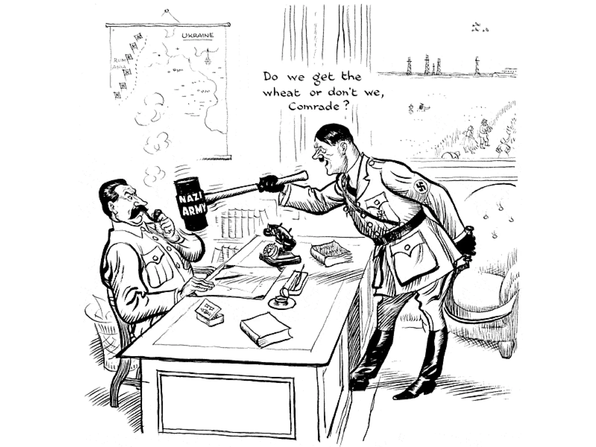 David Low Second World War Political Cartoon Study | PPT