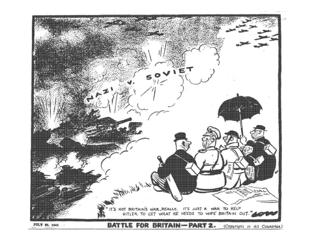 David Low Second World War Political Cartoon Study | PPT | Political ...