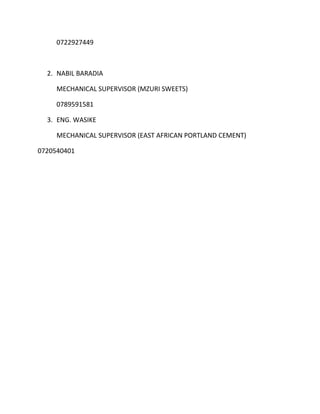 David masinde cv 2019 | DOC