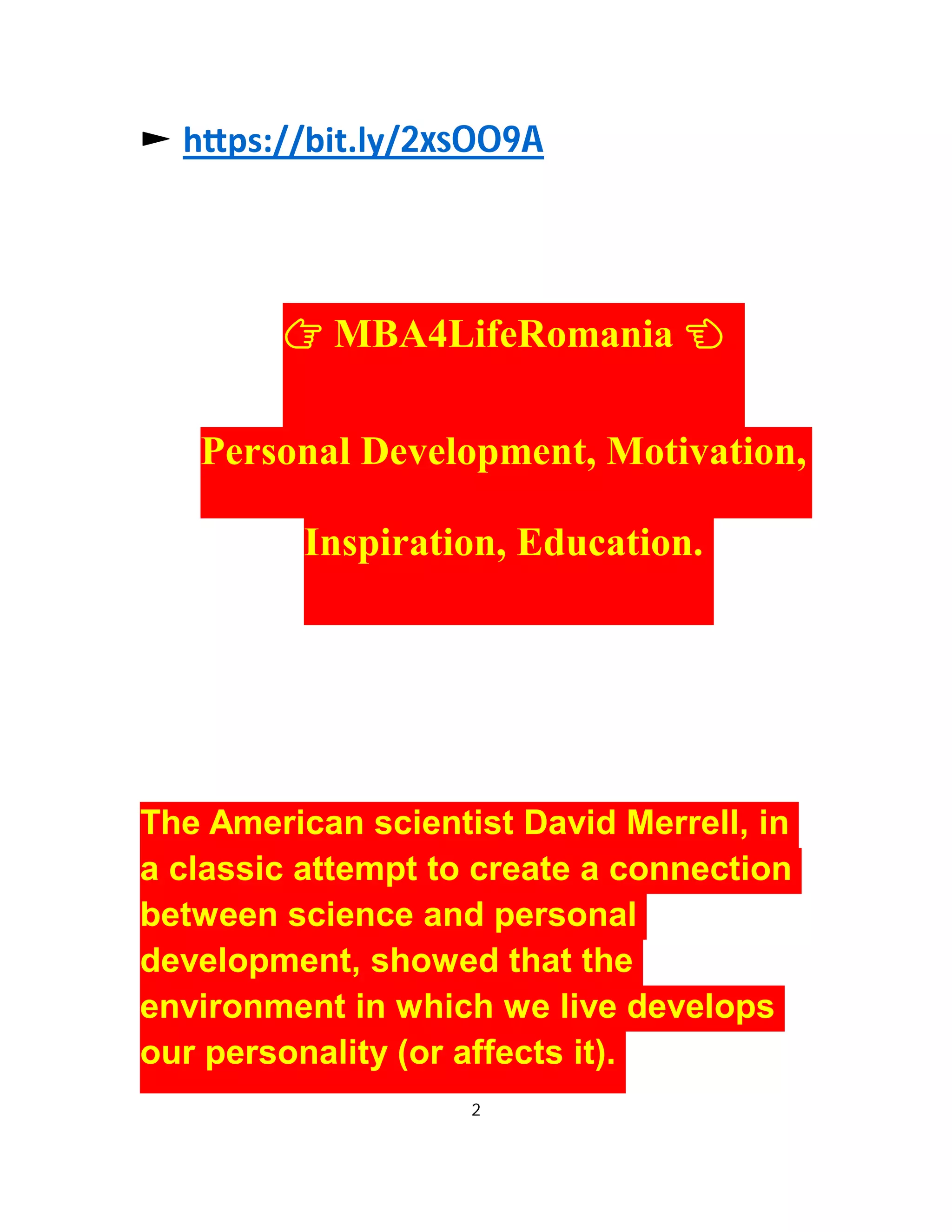 David merrell's experiment | PDF