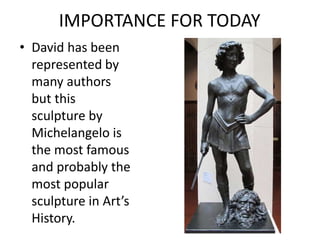 David by Michelangelo | PPTX