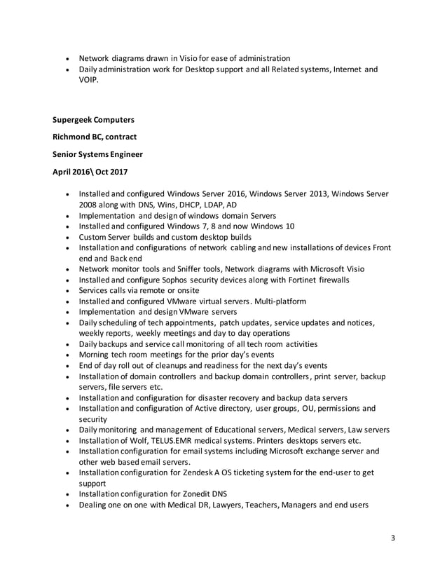 David mootrey july 2018 resume | PDF