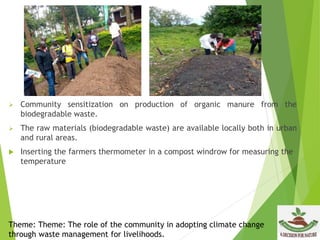 The Role of the Community in Adopting Climate Change through Waste ...