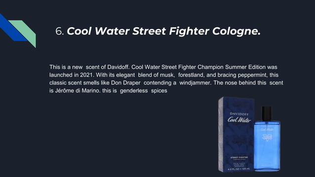 Davidoff cologne | PPT