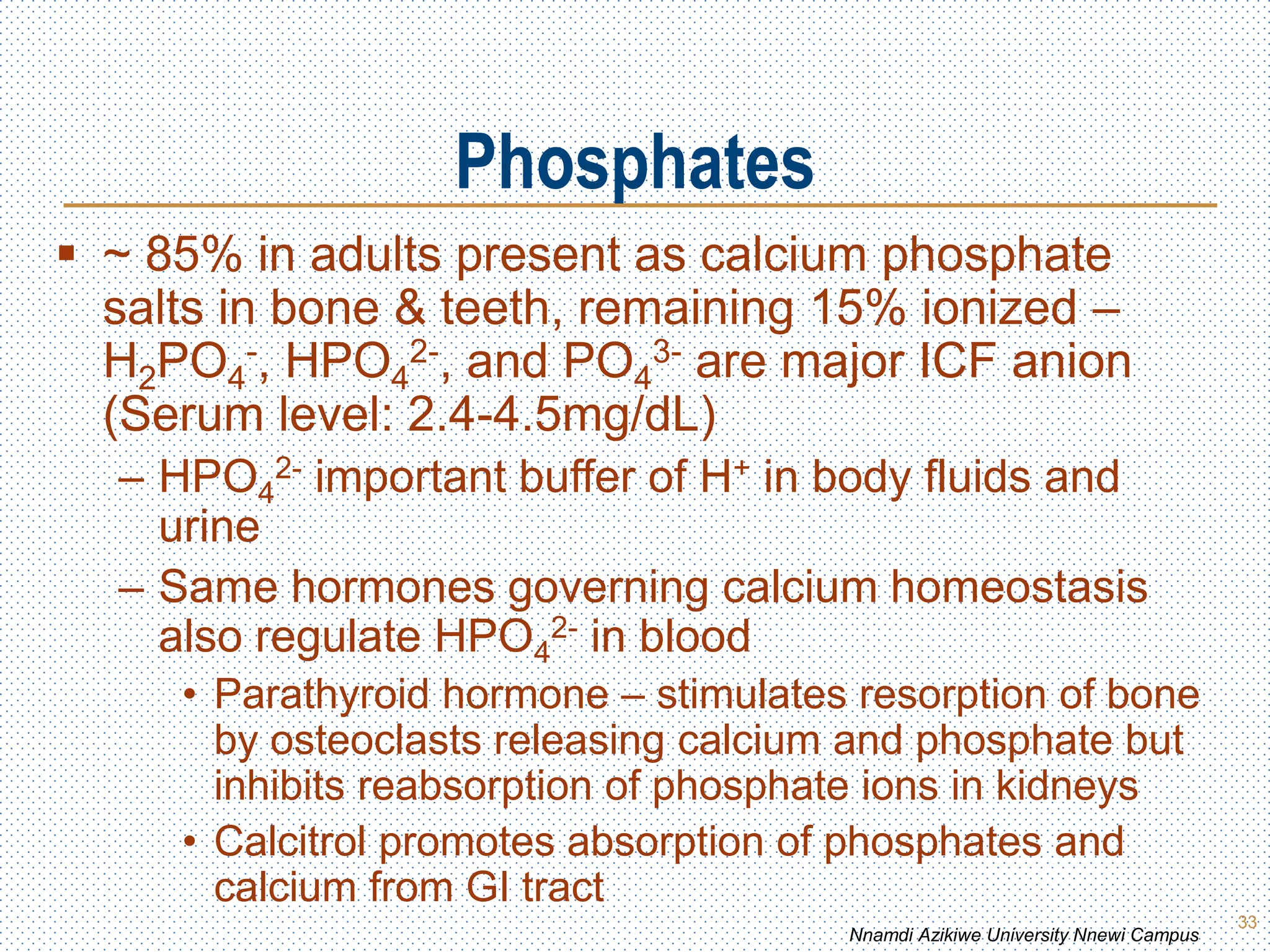 Body Fluids and Electrolyte Homeostasis | PPTX