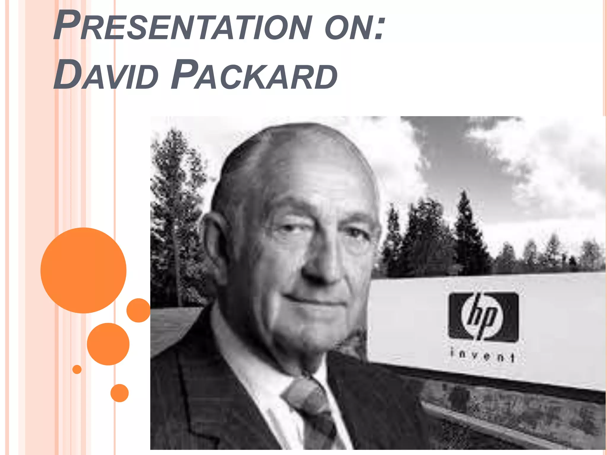 David packard | PPT
