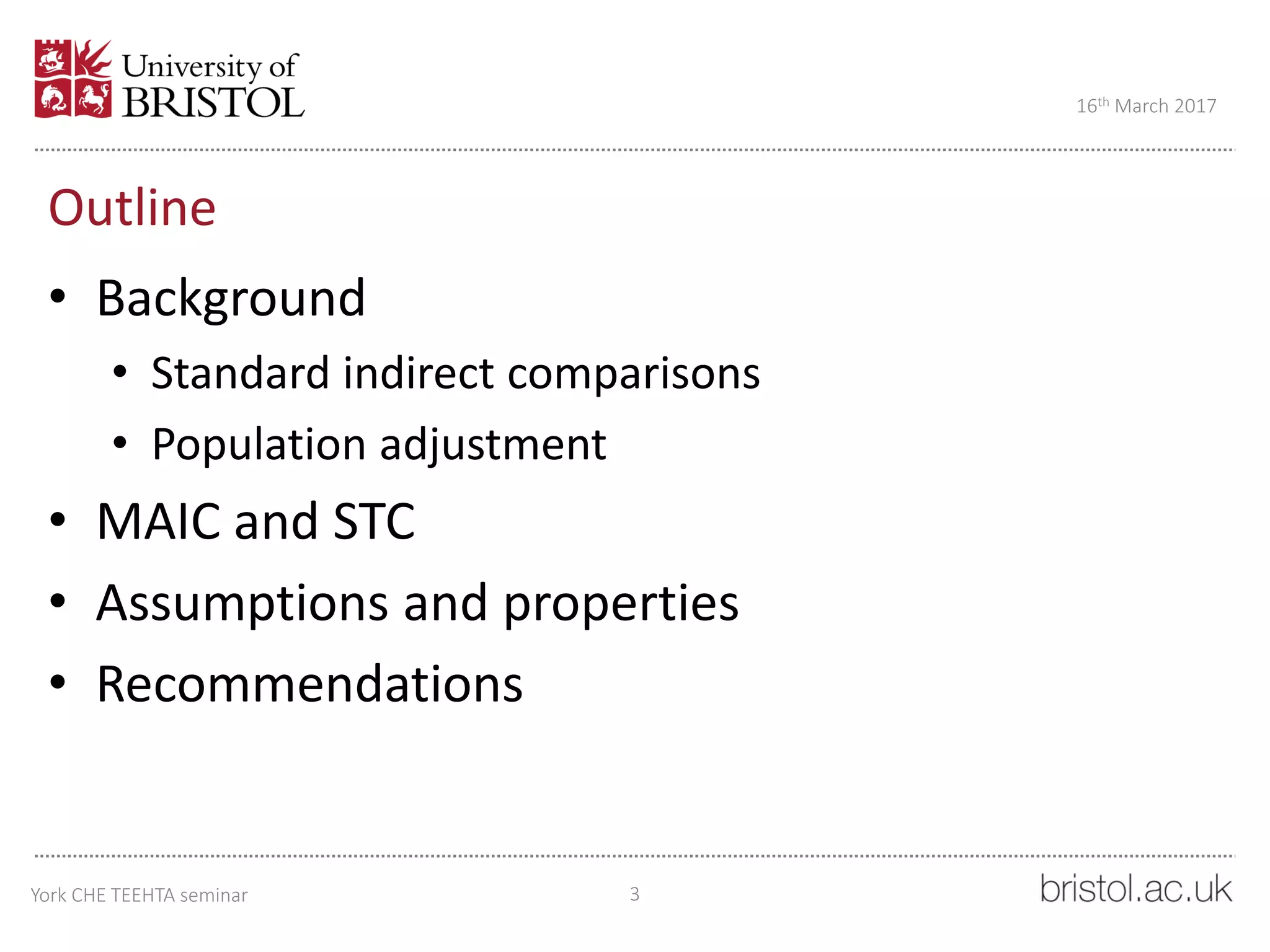 Population-adjusted treatment comparisons: estimates based on MAIC ...