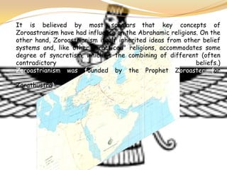 David - Zoroastrianism | PPT