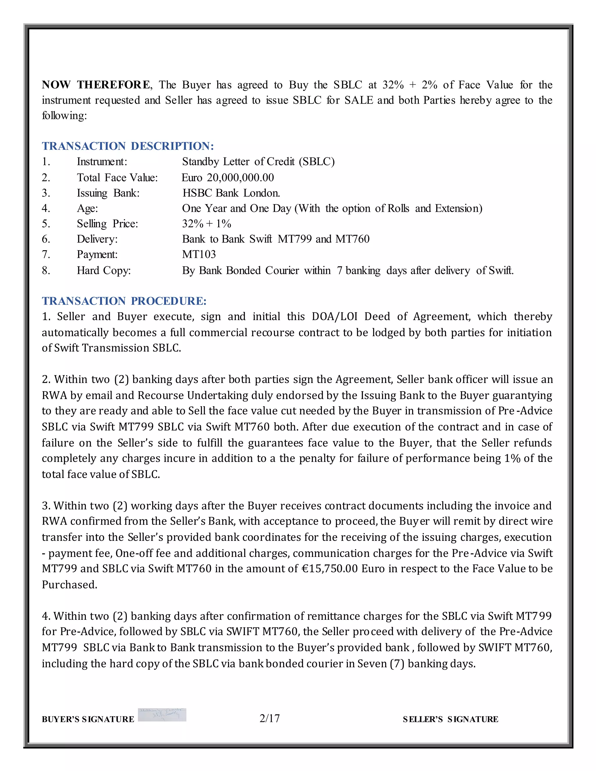 David purchase doa | DOCX