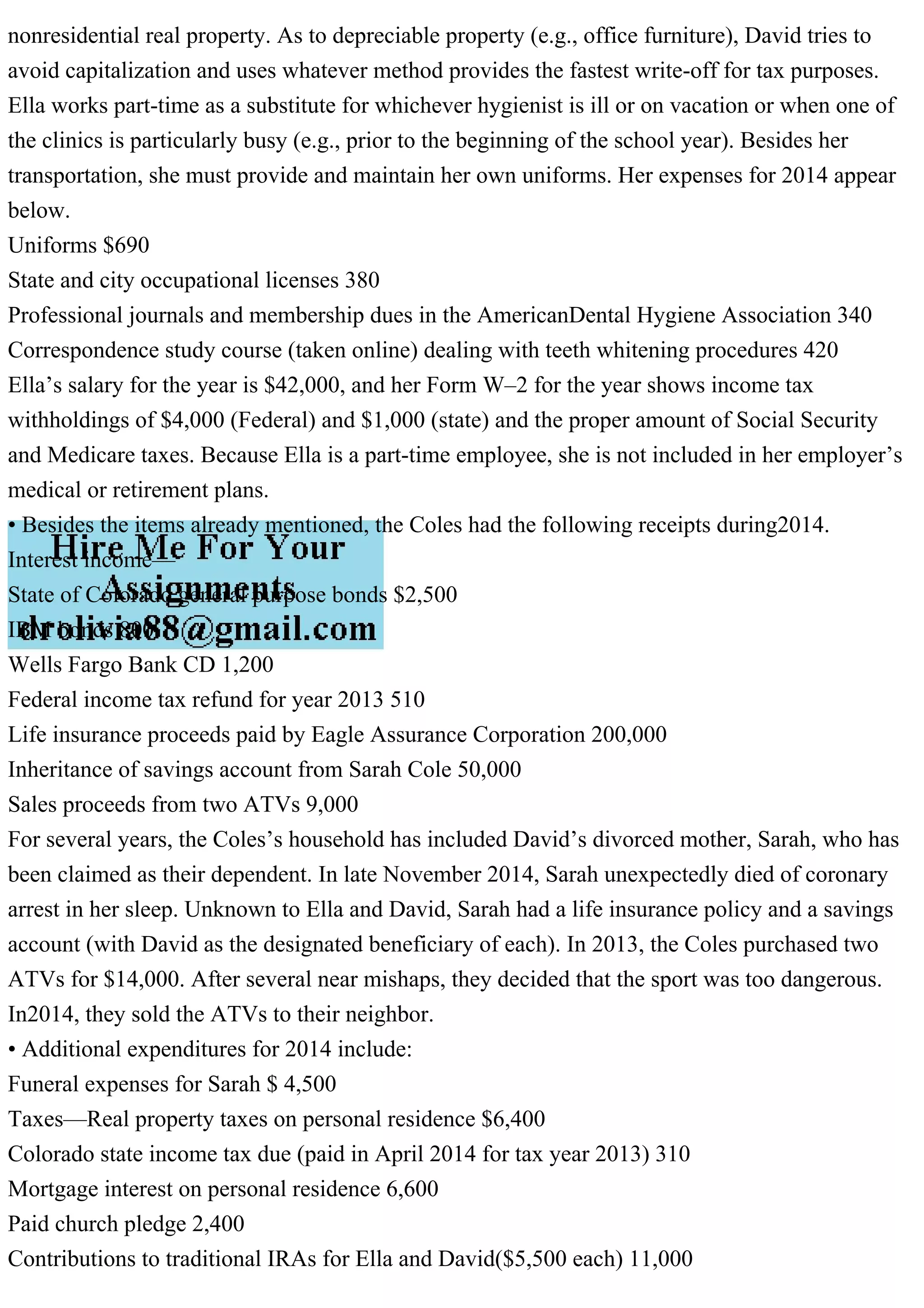 David R. and Ella M. Cole (ages 39 and 38, respectively) are husband.pdf