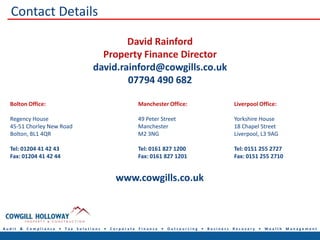 Place AGM 2013: David Rainford | PPT