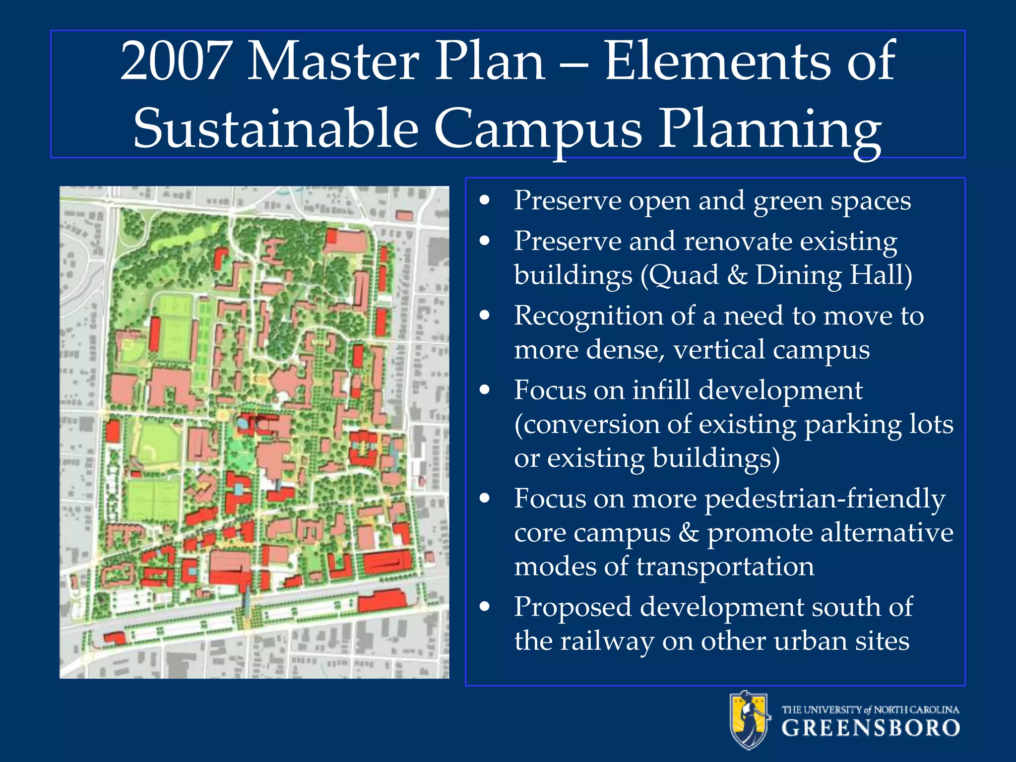 Master Planning for a Sustainable Campus | PPTX